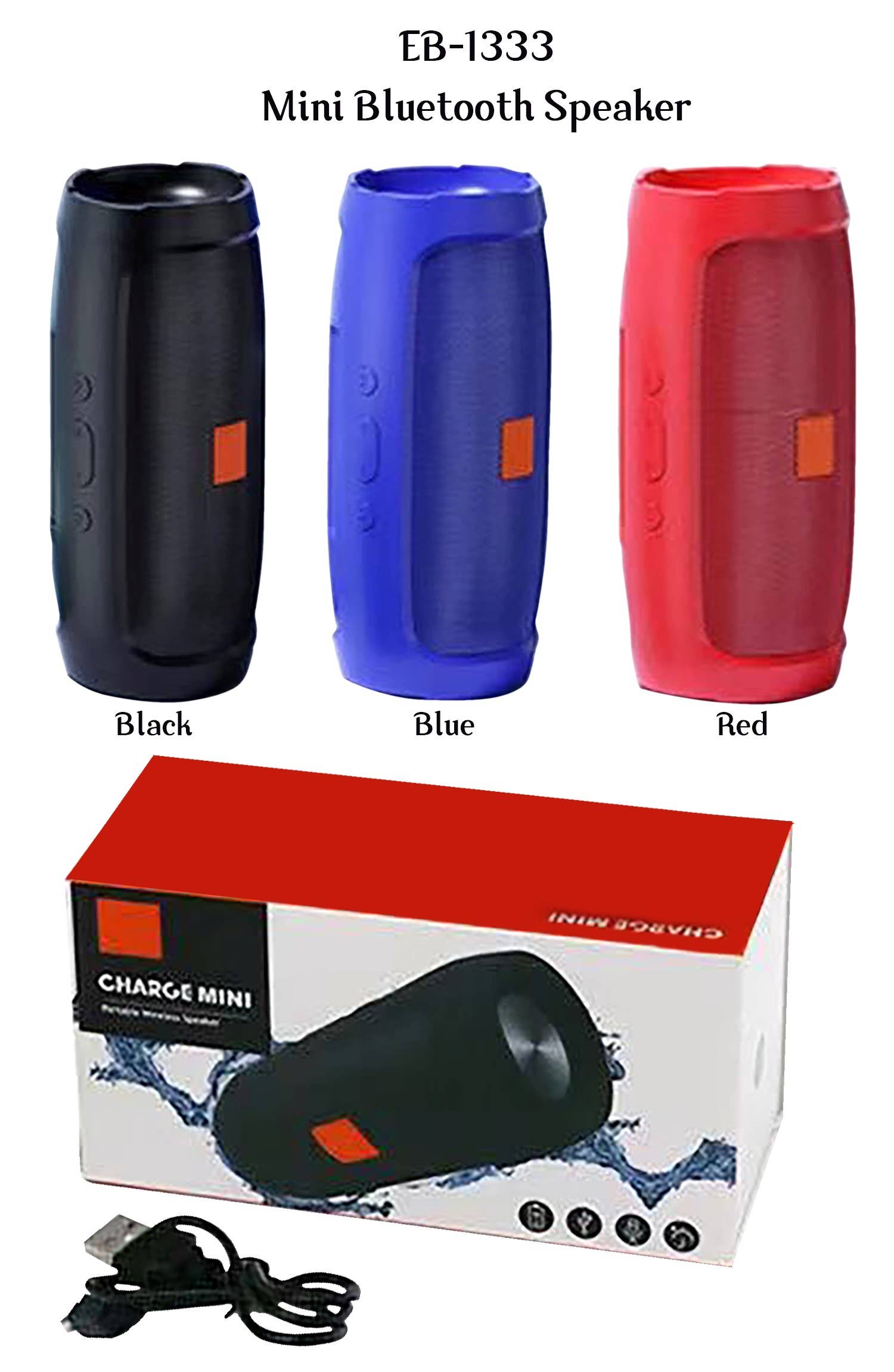 Mini Bluetooth Speaker - Black – Tripp Essentials